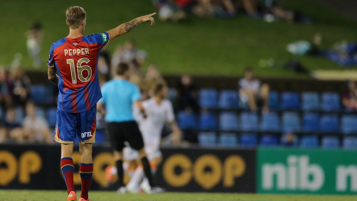 Pep talk: Jacob to skipper Jets vs. 'Nix - Newcastle Jets