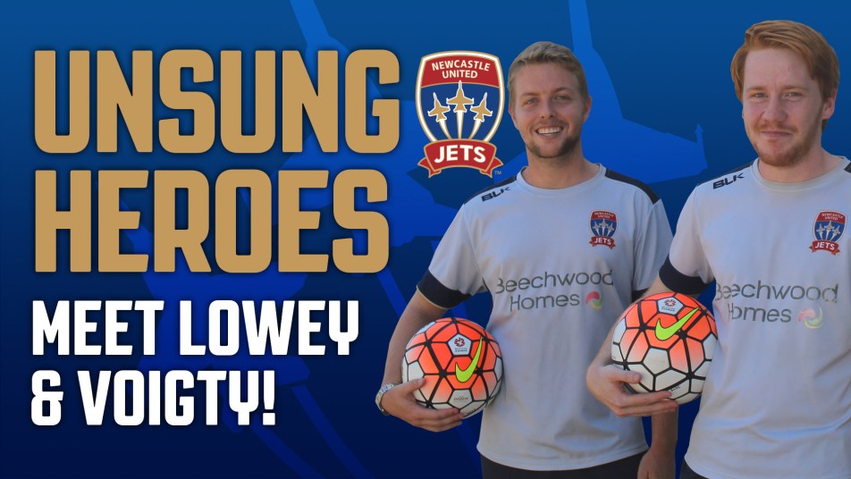 UNSUNG HEROES: Meet Lowey & Voigty! - Newcastle Jets