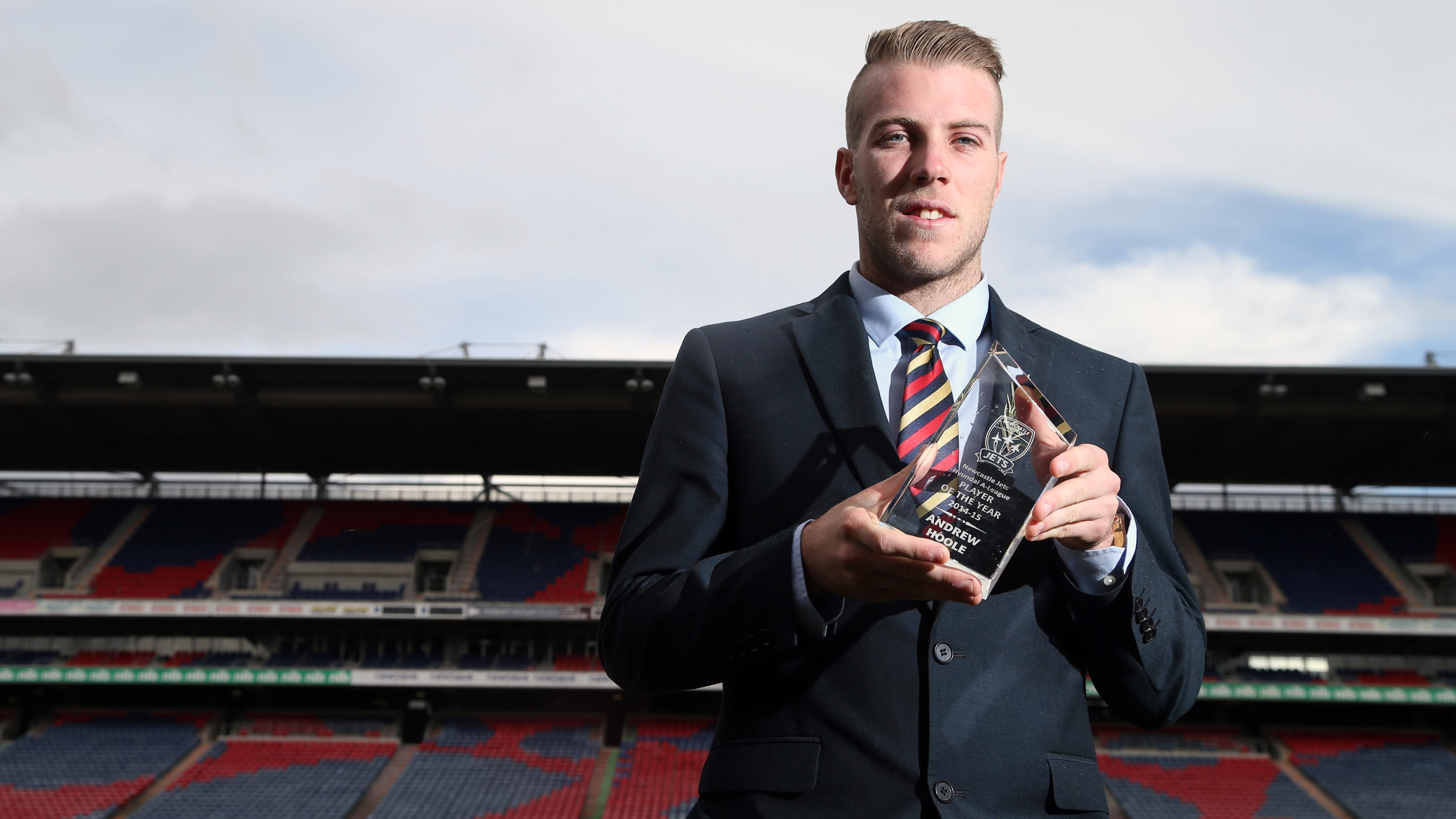 Andrew Hoole named Jets Player of the Year - Newcastle Jets