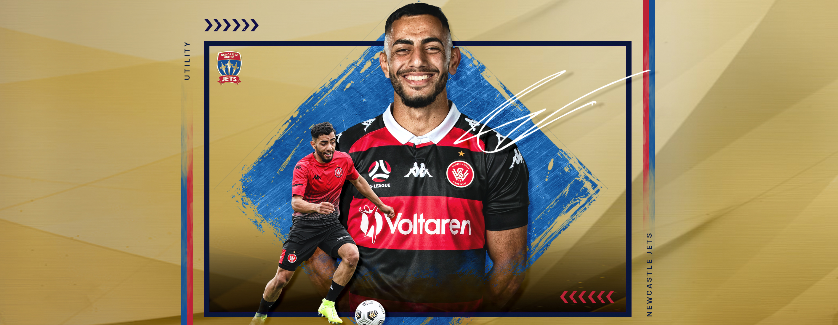 Jets secure defensive utility Mohamed Al-Taay - Newcastle Jets