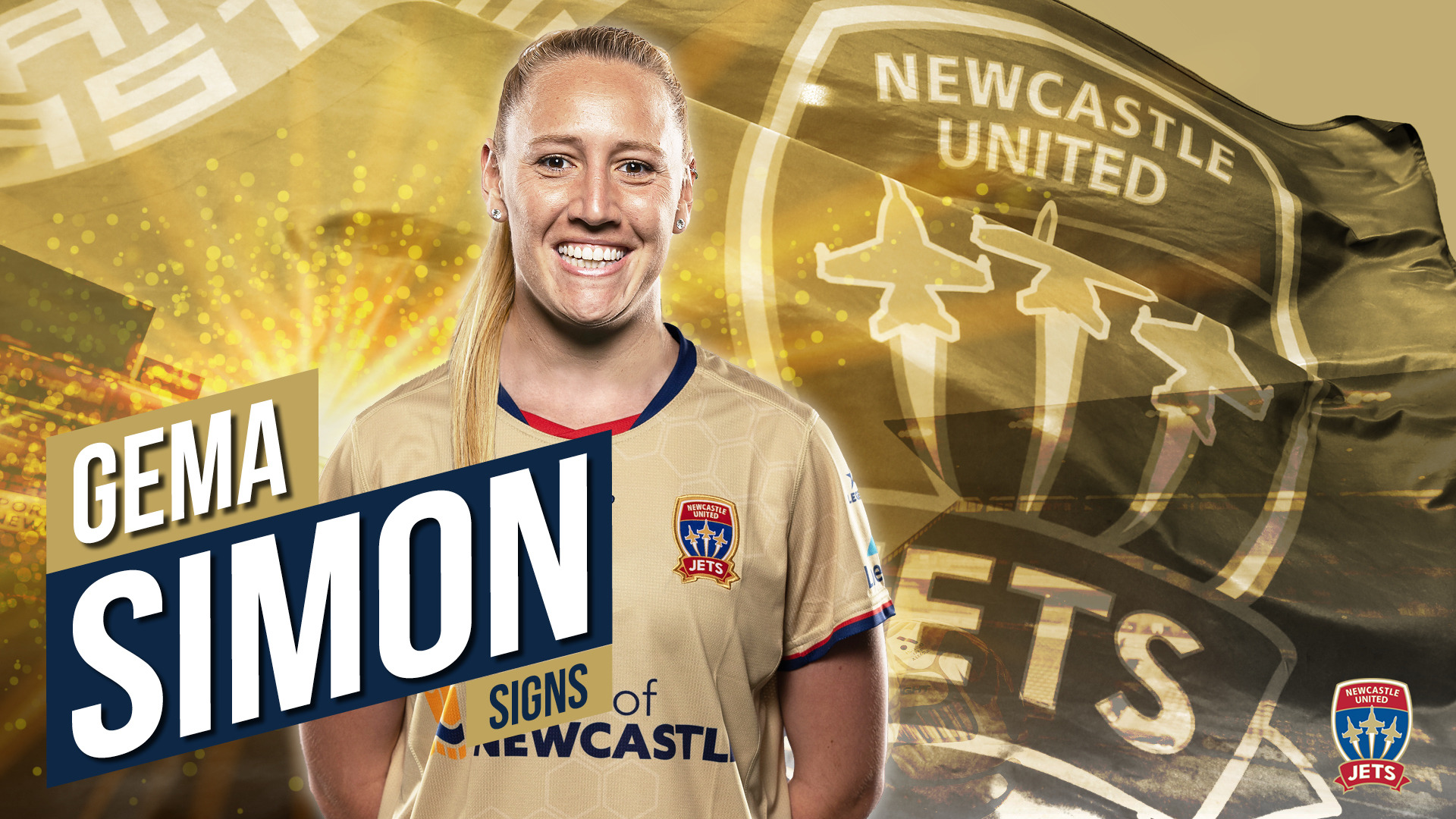 Newcastle Jets sign Gema Simon - Newcastle Jets
