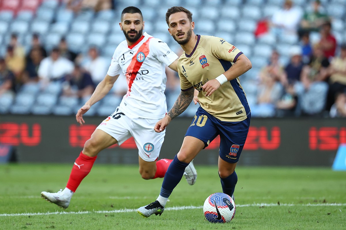 ALM Match Report: Vidic makes debut in Jets loss - Newcastle Jets