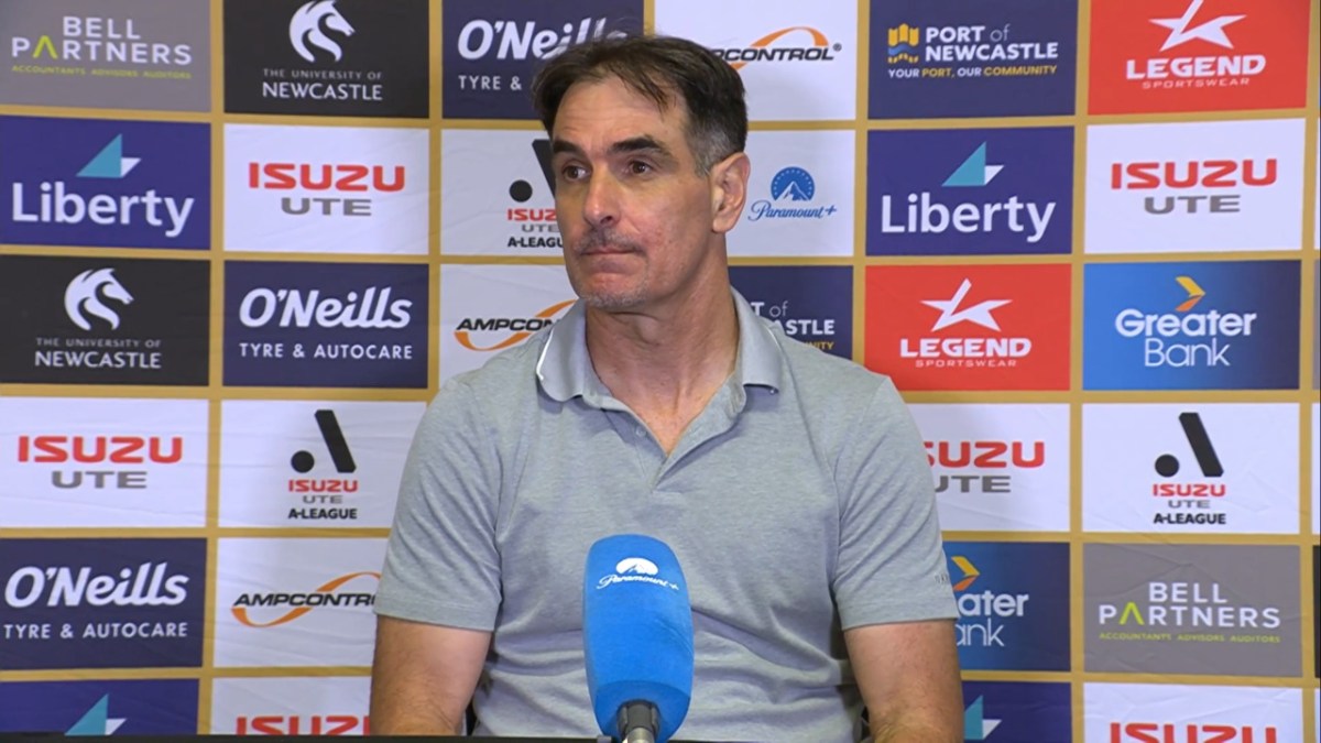 Rob Stanton | Press Conference | Newcastle Jets v Brisbane Roar | A ...