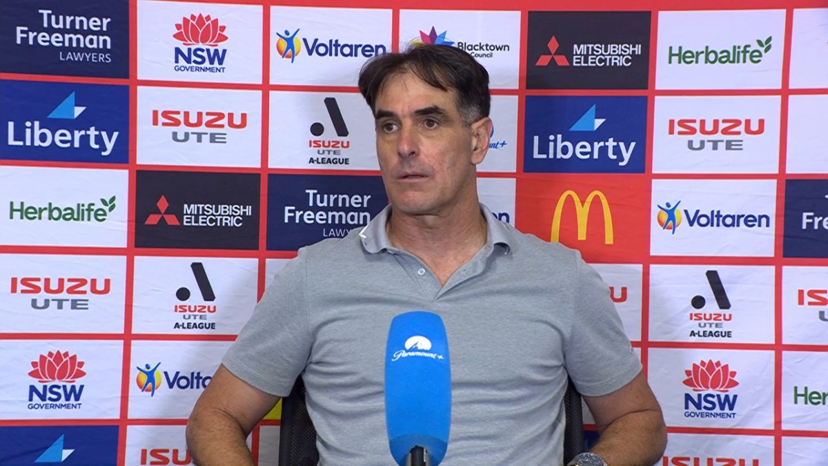 Rob Stanton | Press Conference | Western Sydney Wanderers v Newcastle ...