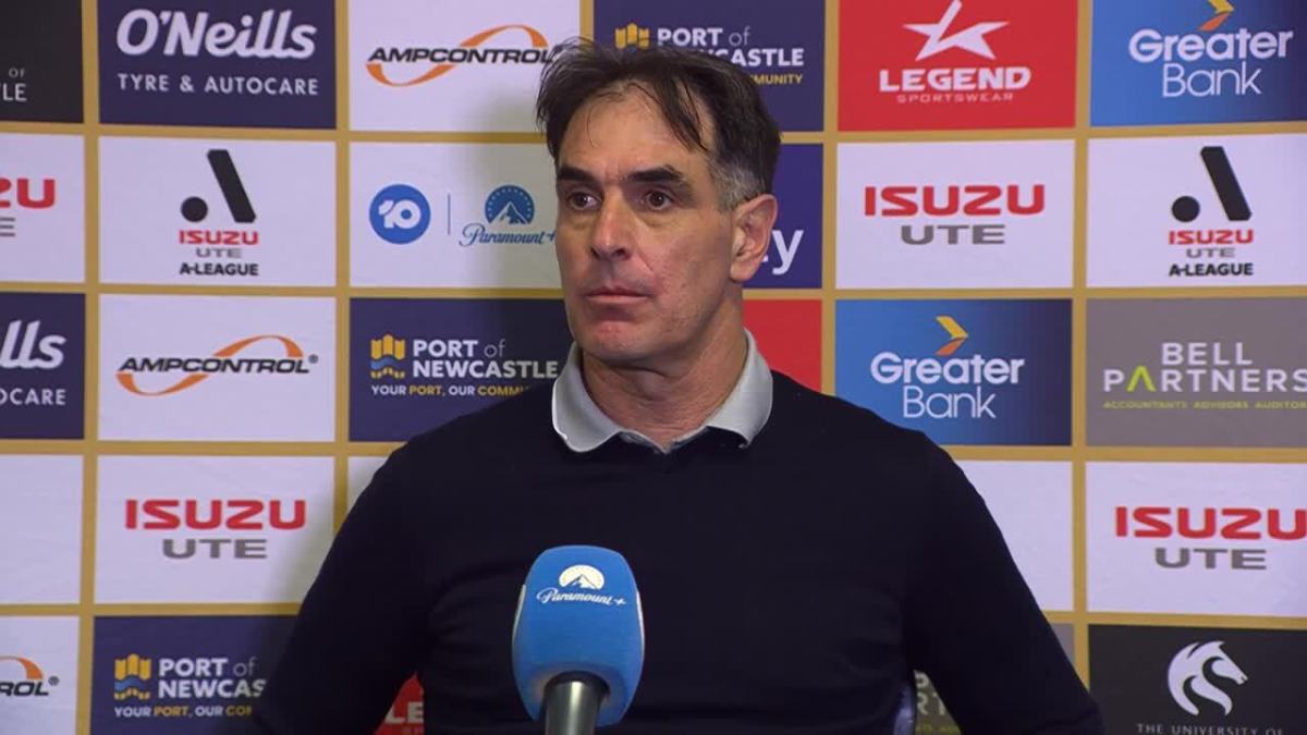 Rob Stanton | Press Conference | Newcastle Jets v Adelaide United | A ...