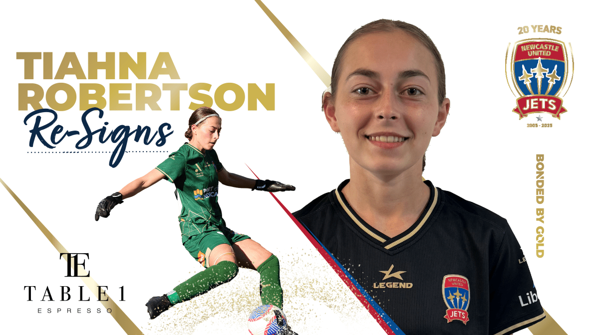 Tiahna Robertson Re-Signs - Newcastle Jets