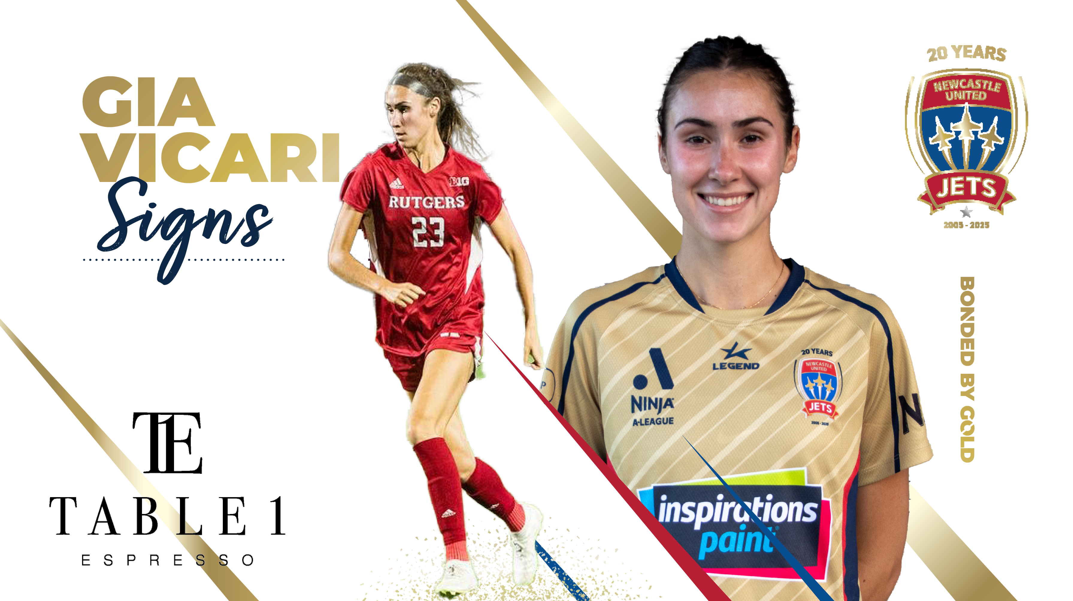 Newcastle Jets sign Gia Vicari - Newcastle Jets