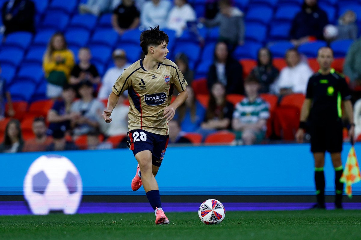 Academy Product Will Dobson makes Professional Debut - Newcastle Jets