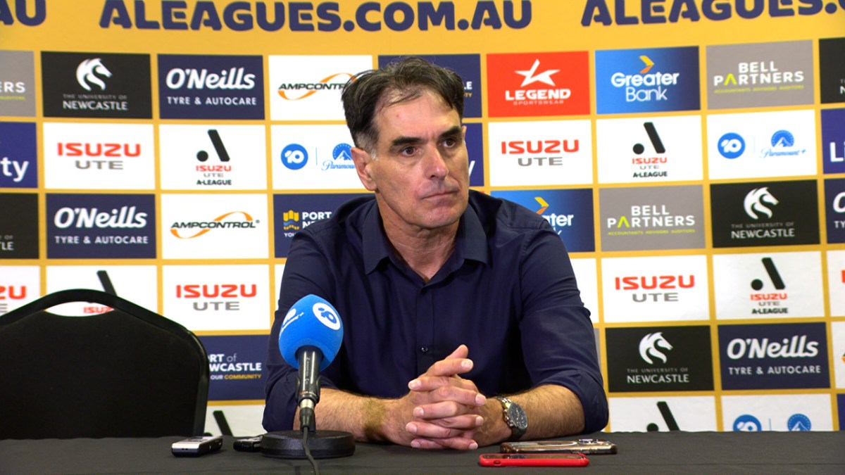 Rob Stanton | Press Conference | Newcastle Jets v Melbourne City | A ...