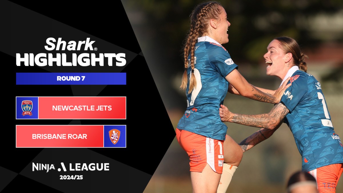Newcastle Jets v Brisbane Roar – Shark Highlights | Ninja A-League 2024-25 | Round 07 | A-League ...