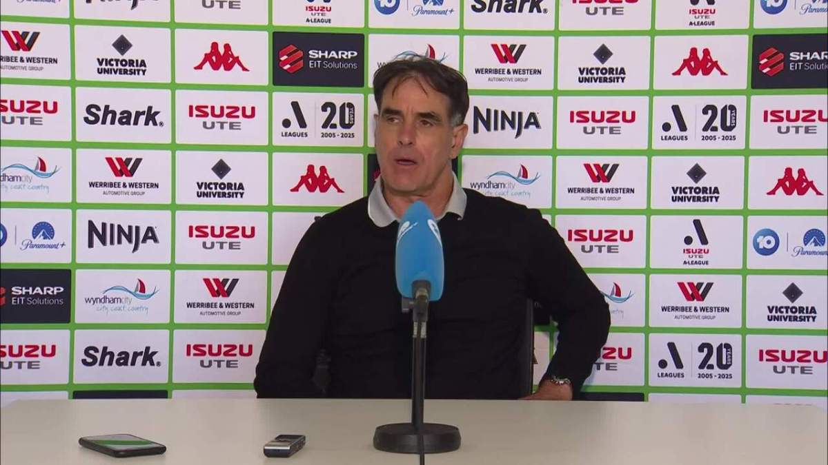 Rob Stanton | Press Conference | Western United v Newcastle Jets | A ...