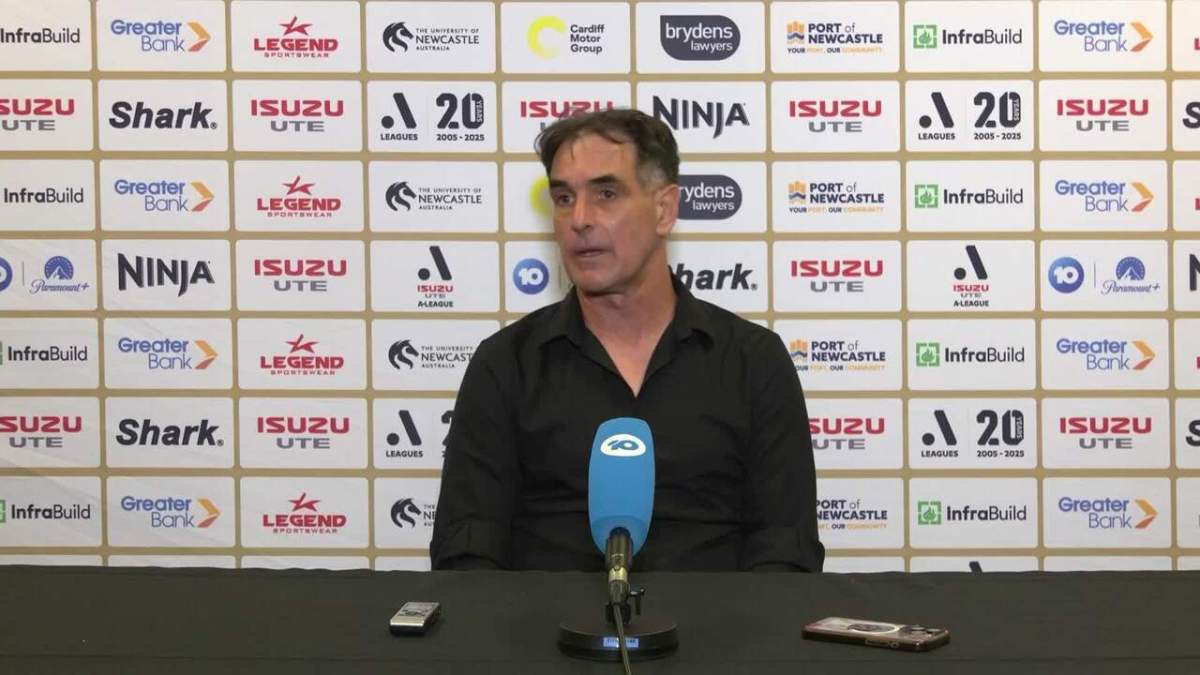 Rob Stanton | Press Conference | Newcastle Jets v Melbourne Victory | A ...