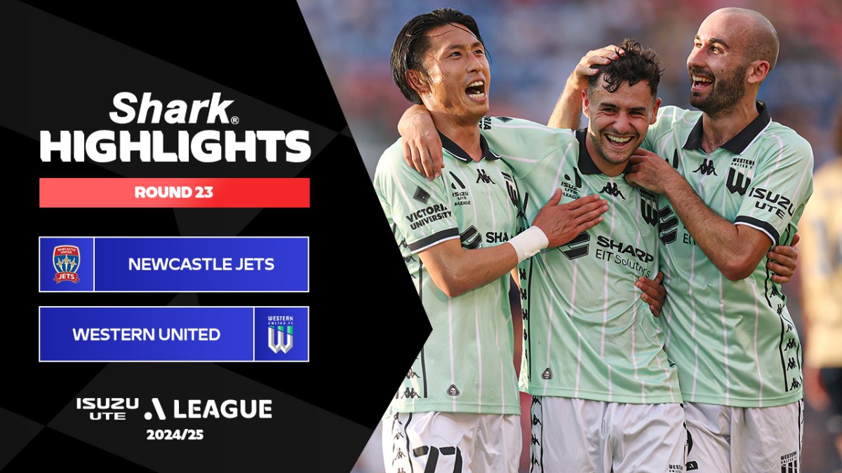 Newcastle Jets v Western United FC – Shark Highlights | Isuzu UTE A ...