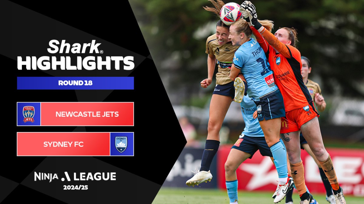 Newcastle Jets v Sydney FC – Shark Highlights | Ninja A-League 2024-25 ...