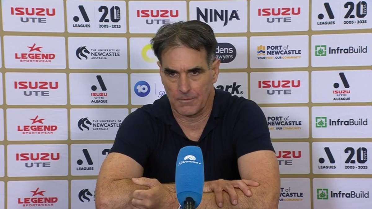 Rob Stanton | Press Conference | Newcastle Jets v Wellington Phoenix ...