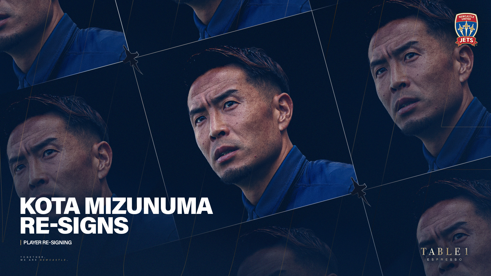 Kota Mizunuma Re-Signs - Newcastle Jets