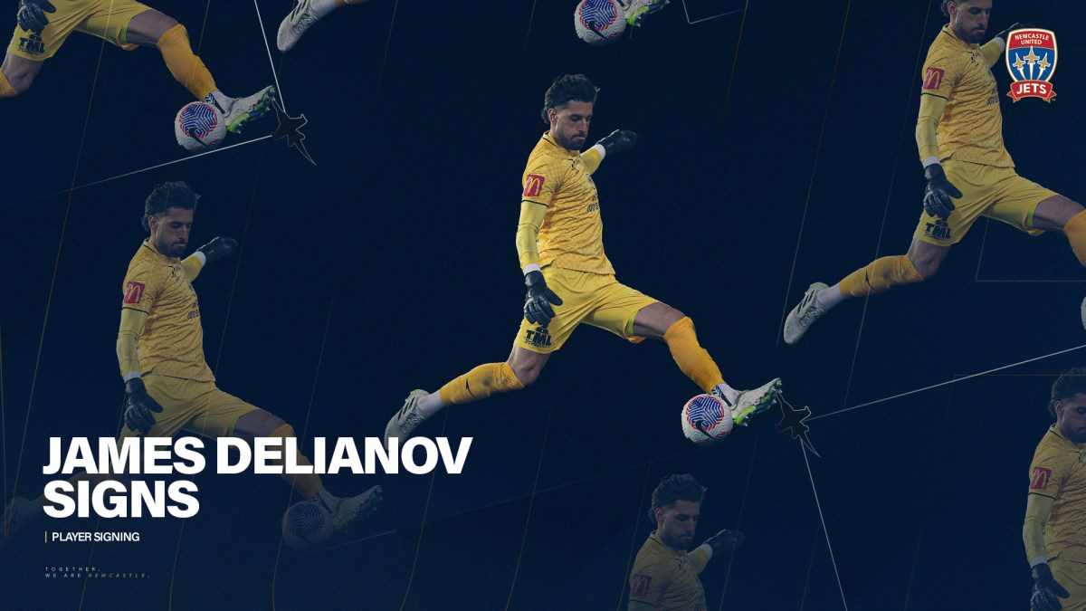 Newcastle Jets sign James Delianov - Newcastle Jets