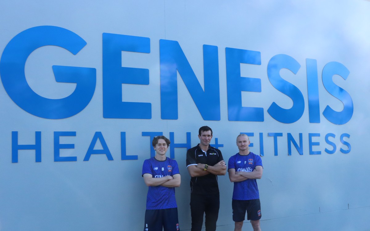 Newcastle Jets partner with Genesis Health + Fitness - Newcastle Jets
