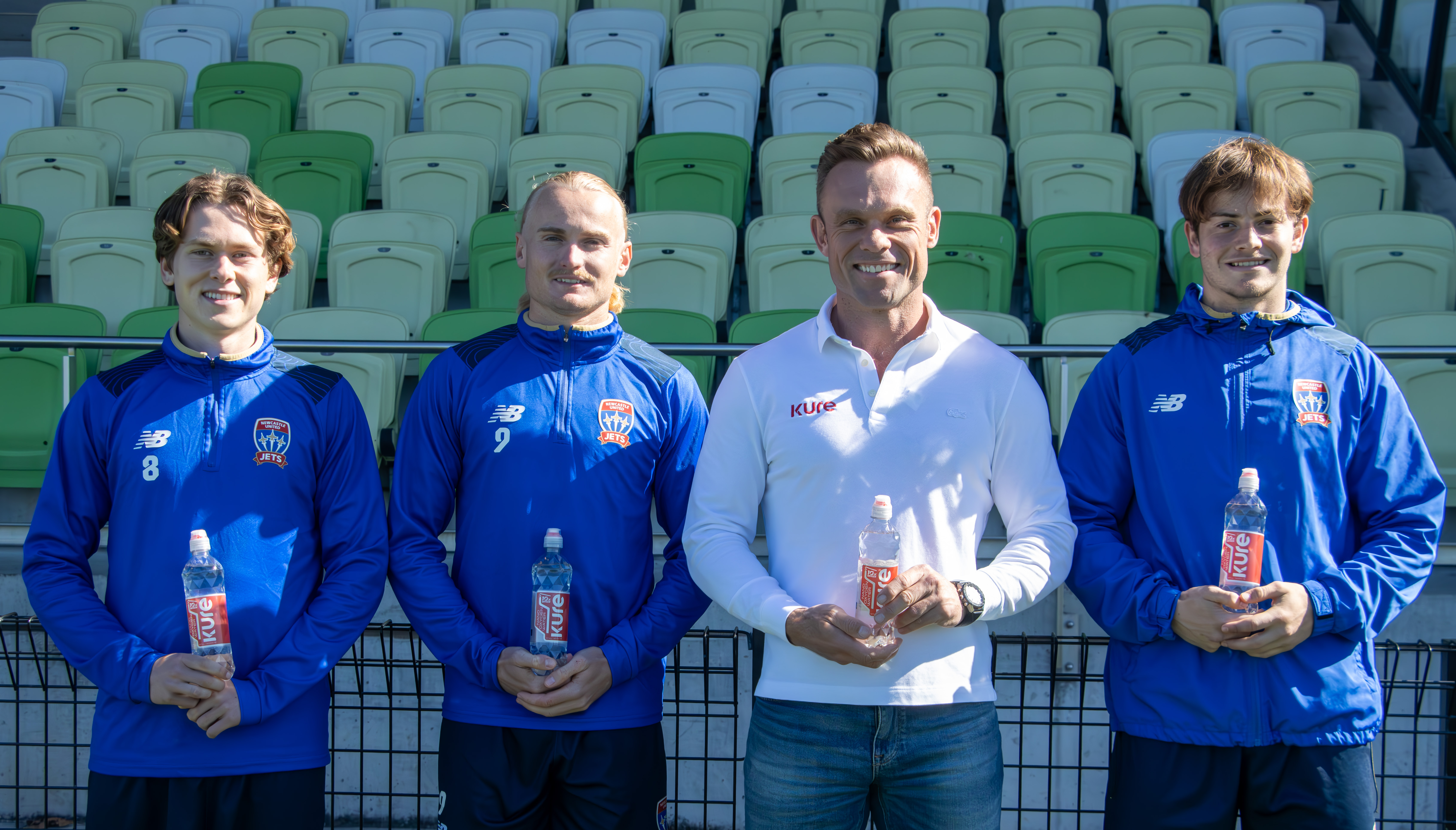 Newcastle Jets Welcome KURE Oxygen Water as Official Oxygen and ...