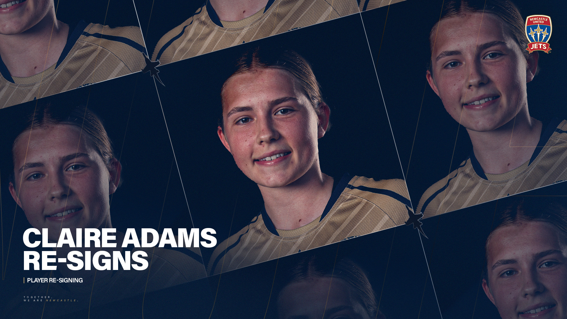 Claire Adams Re-Signs for 2025/26 - Newcastle Jets