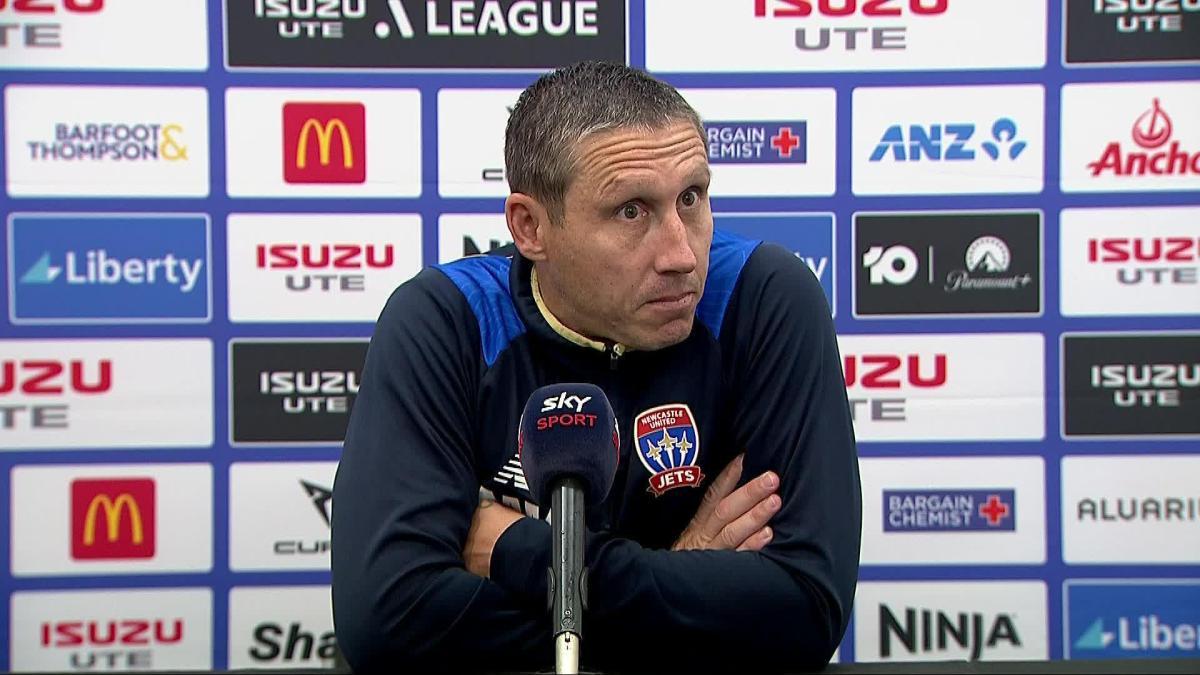 Mark Milligan | Press Conference | Auckland FC v Newcastle Jets | A ...