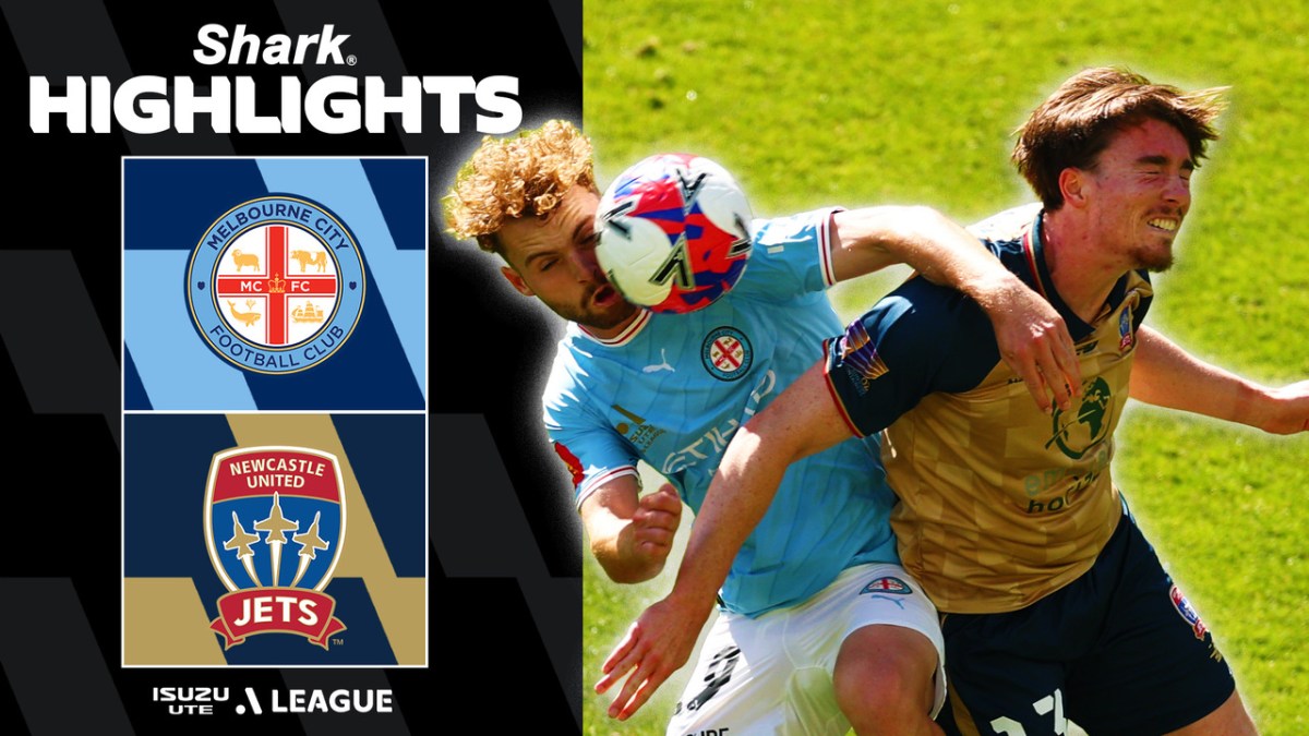 Melbourne City v Newcastle Jets – Shark Highlights | Isuzu UTE A-League ...