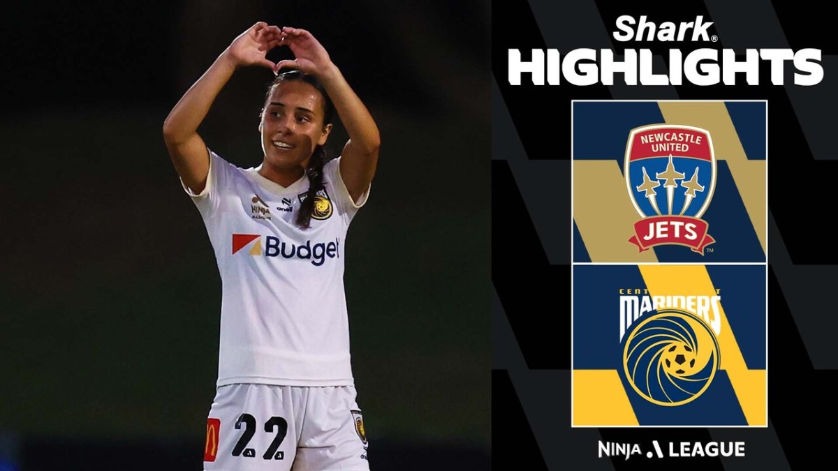 Newcastle Jets v Central Coast Mariners – Shark Highlights | Ninja A ...